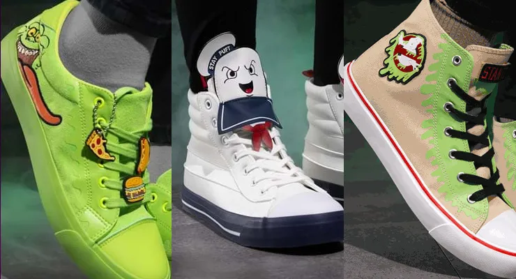 Step Into the Paranormal with Ghostbusters-Themed Footwear | Love ...
