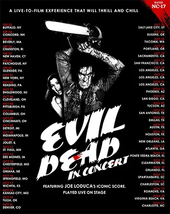 ‘Evil Dead In Concert’ Tour Summons Live Horror Across the US | Love ...