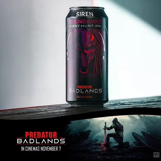 Siren Craft Brew Unveils Predator-Inspired Beer, Soundwave: First Hunt ...